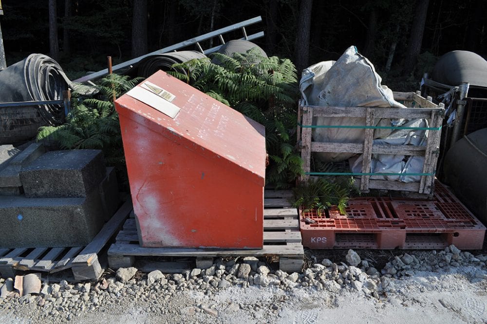 Lockable Fuel Storage Bin - Dorton Reclaim
