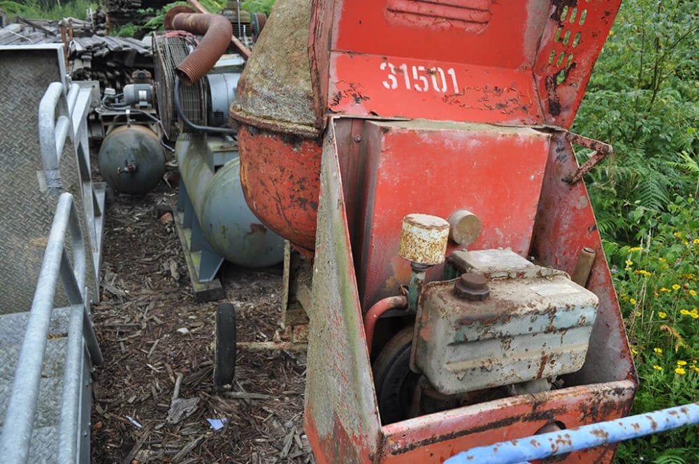 Cement Mixer with Lister Engine - Dorton Reclaim